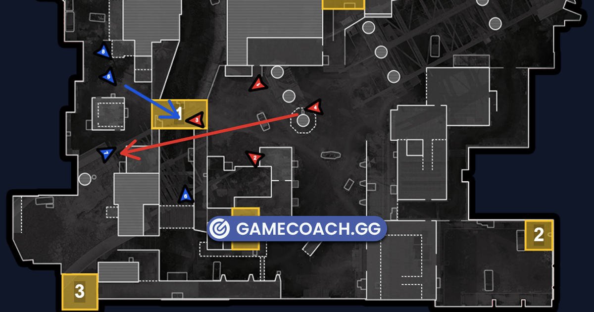 Game Coach - Call of Duty: Modern Warfare 3 Underpass Coaching Board